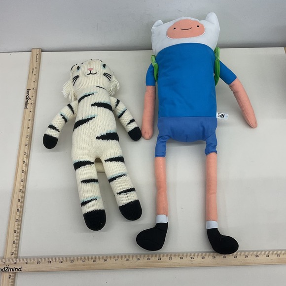 Adventure Time | Toys | 2 Plush Blabla Black White Striped Zebra ...